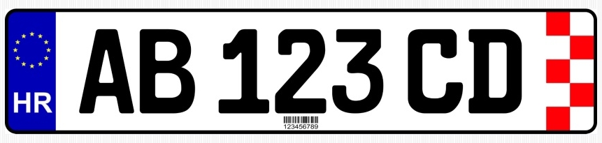 Kako vam se sviđaju nove registarske tablice? / INFOZONA ...