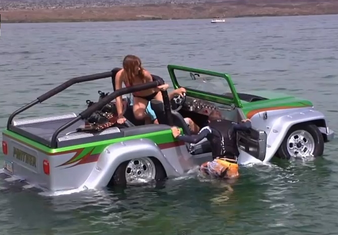 Iz automobila u gliser i obrnuto - amfibijsko vozilo Panther / Nove ...
