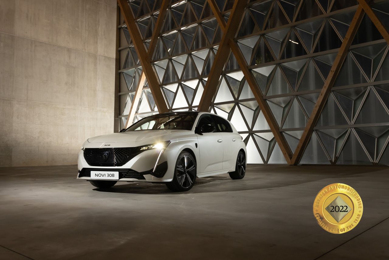 Peugeot 308 je Hrvatski automobil godine / Autobiz / Novosti / Vidiauto - Vidiauto